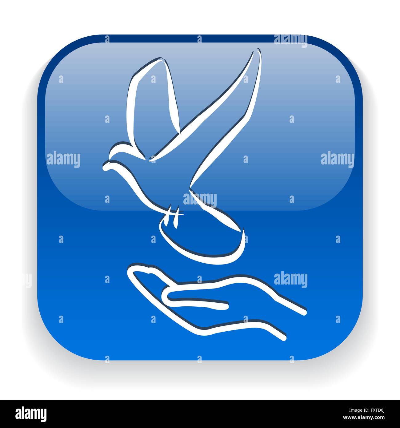 Pictograph of bird Stock Vector Image & Art - Alamy