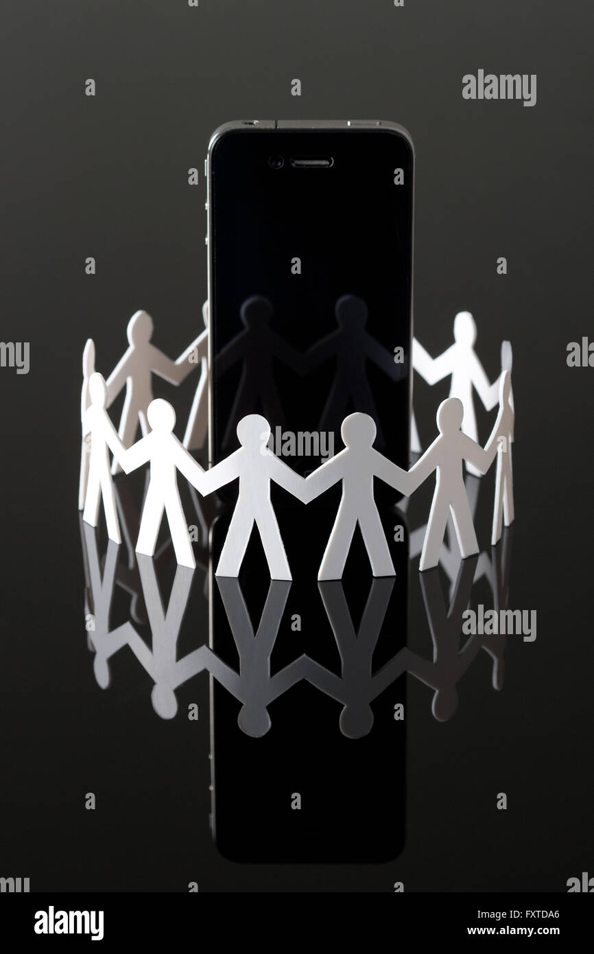 Mobile Life III Stock Photo - Alamy