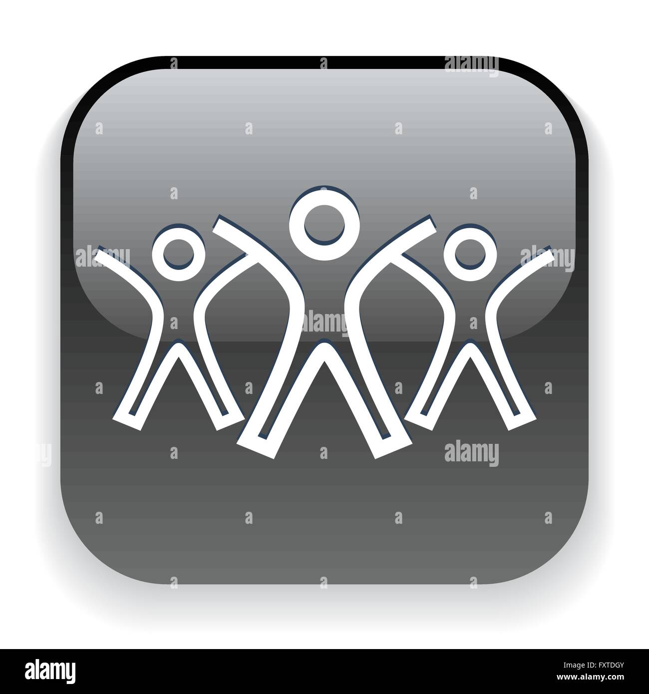 Pictograph of success team Stock Vector Image & Art - Alamy