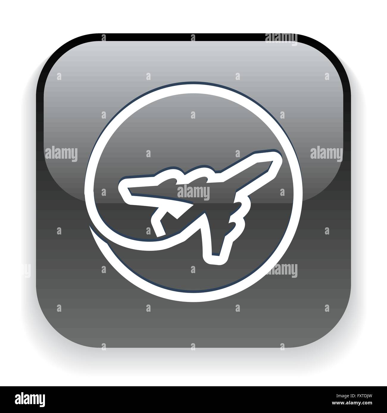 Pictograph of airplane Stock Vector Image & Art - Alamy