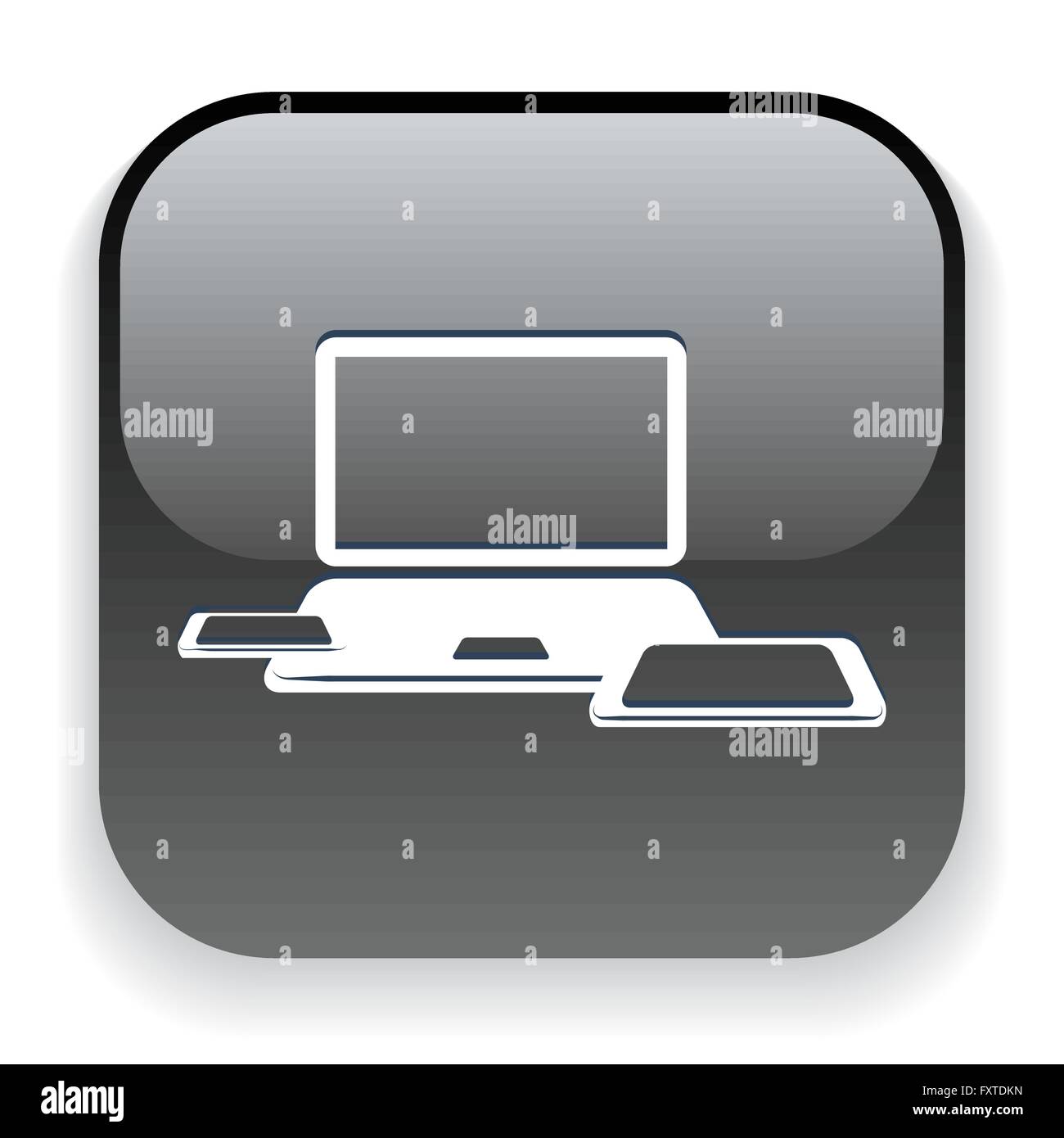 Pictograph of computer Stock Vector Image & Art - Alamy