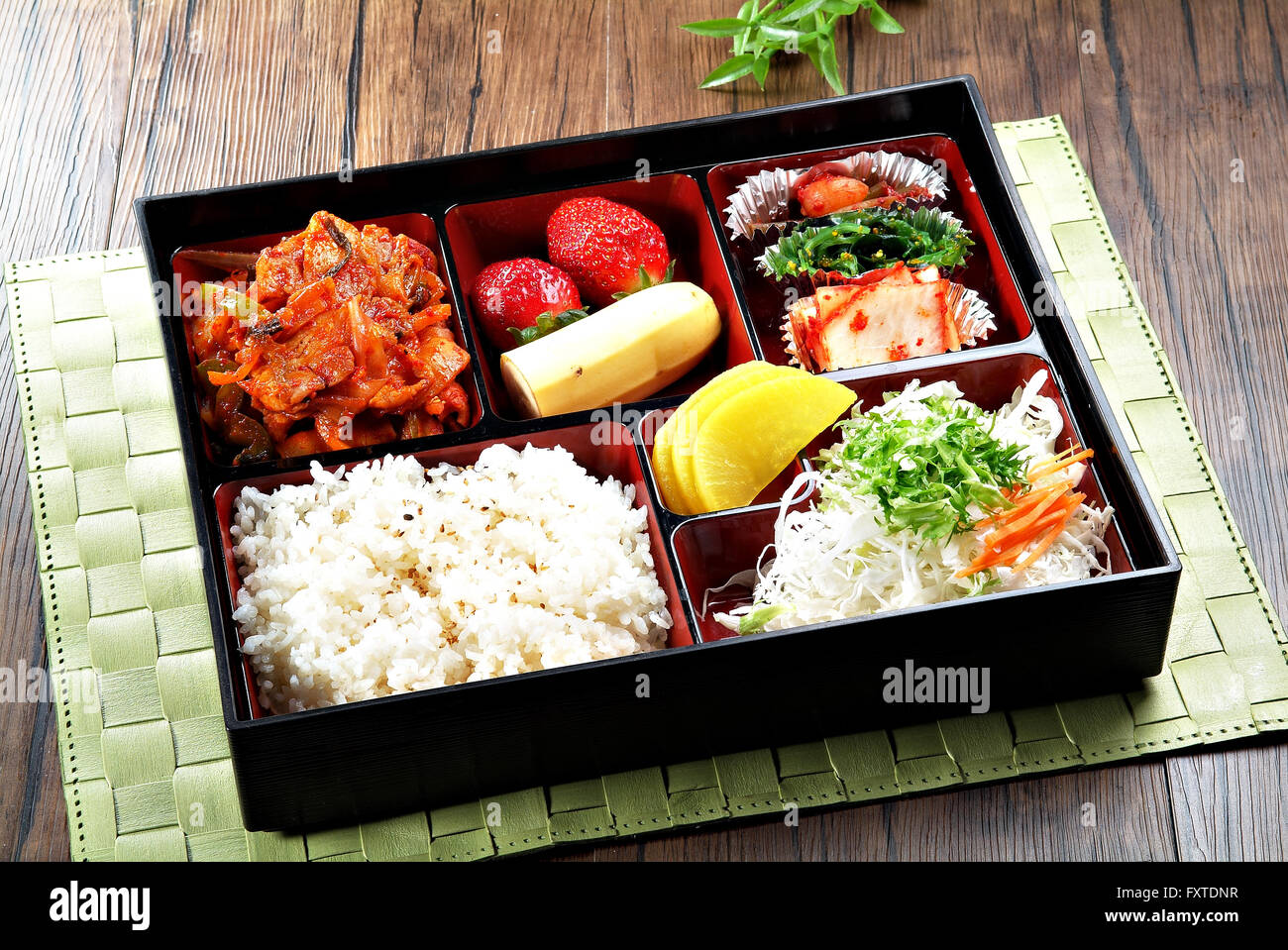 Korean Foods V3 Stock Photo - Alamy