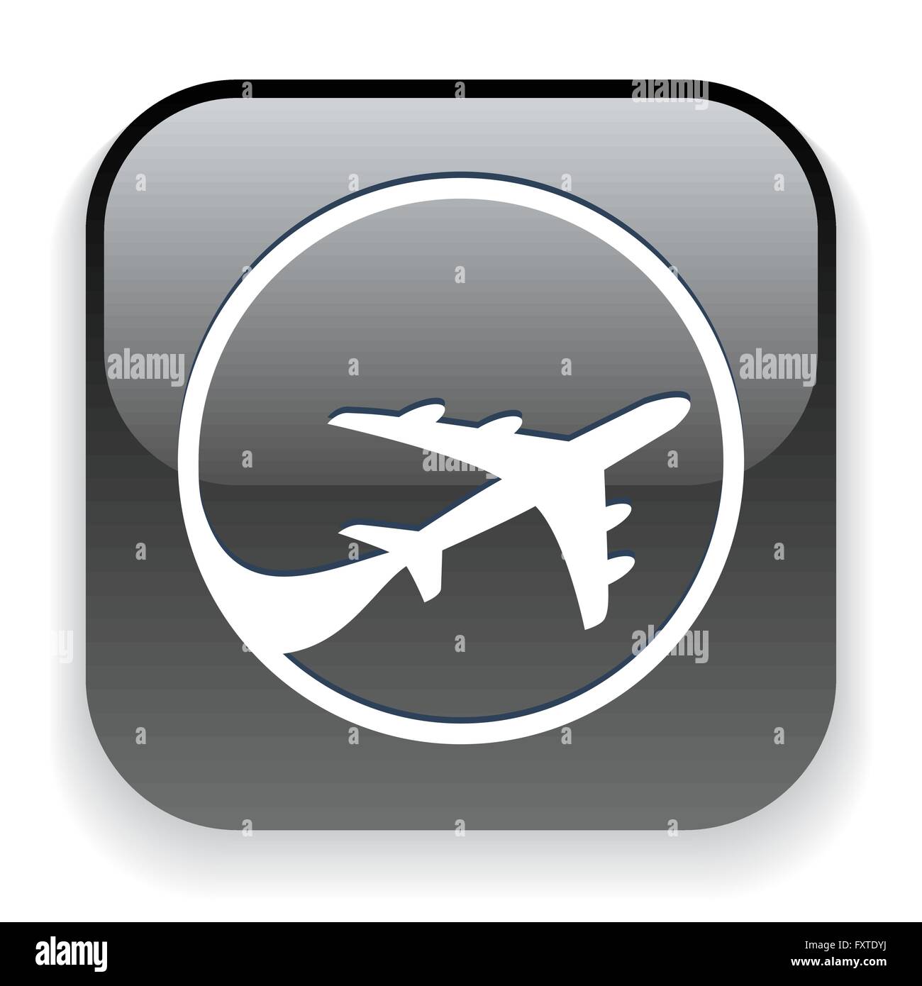 Pictograph of airplane Stock Vector Image & Art - Alamy