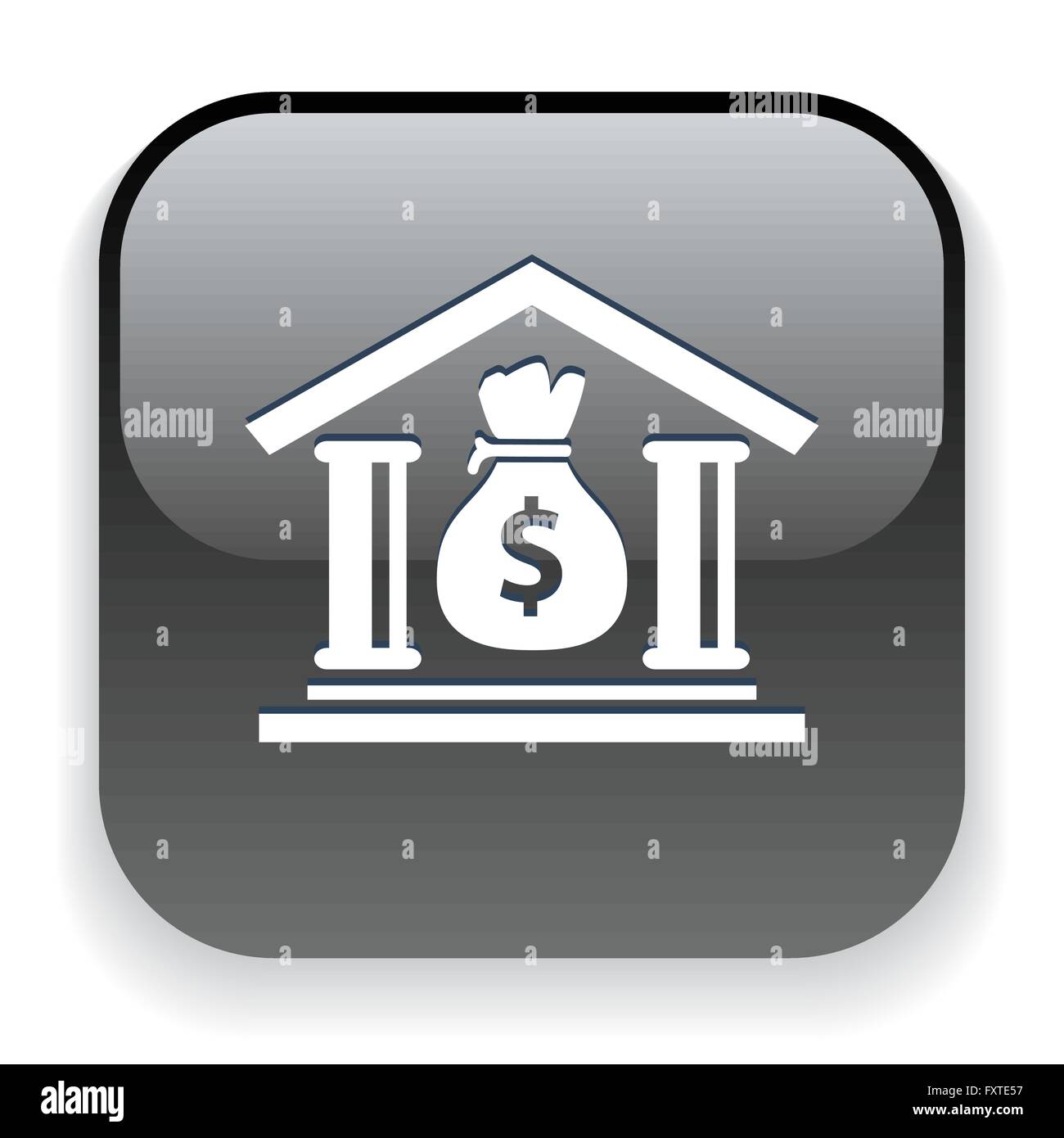 Pictograph of bank Stock Vector Image & Art - Alamy