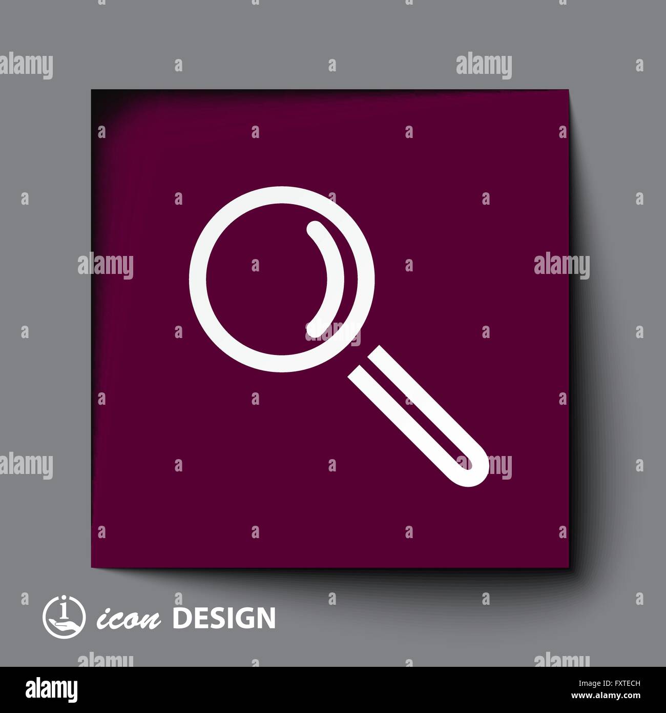 Pictograph of search Stock Vector Image & Art - Alamy