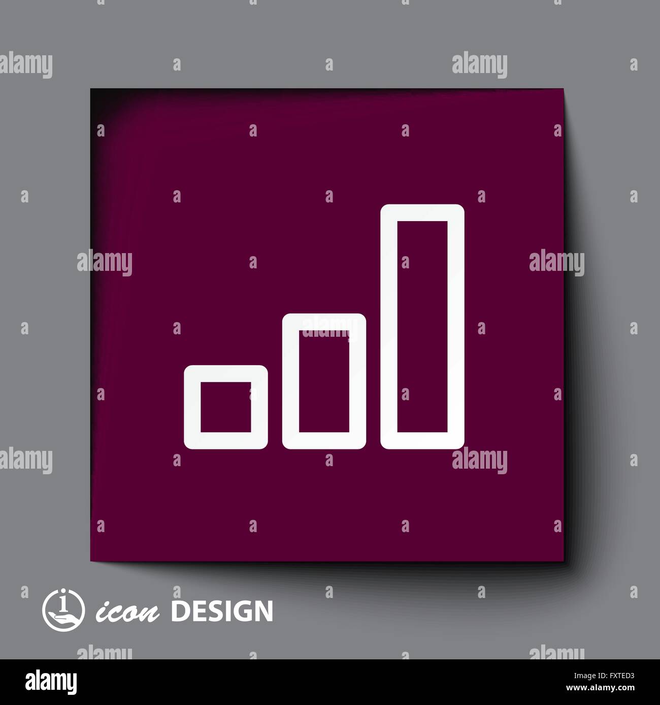 Pictograph of graph Stock Vector Image & Art - Alamy