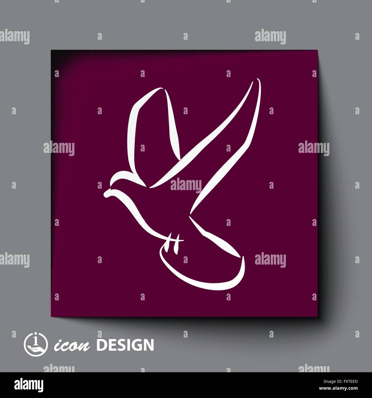 Pictograph of bird Stock Vector Image & Art - Alamy