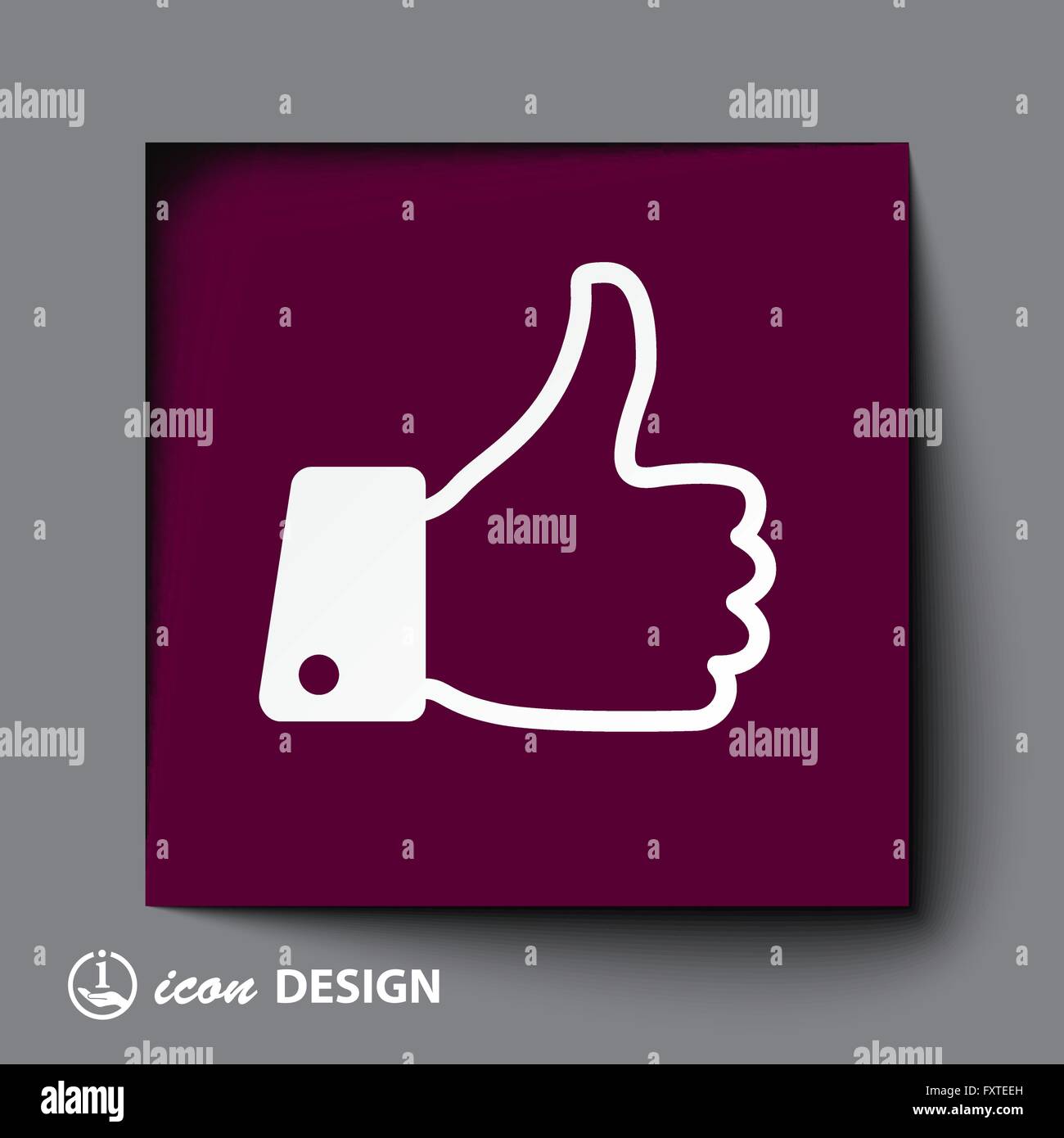 Pictograph of like Stock Vector Image & Art - Alamy