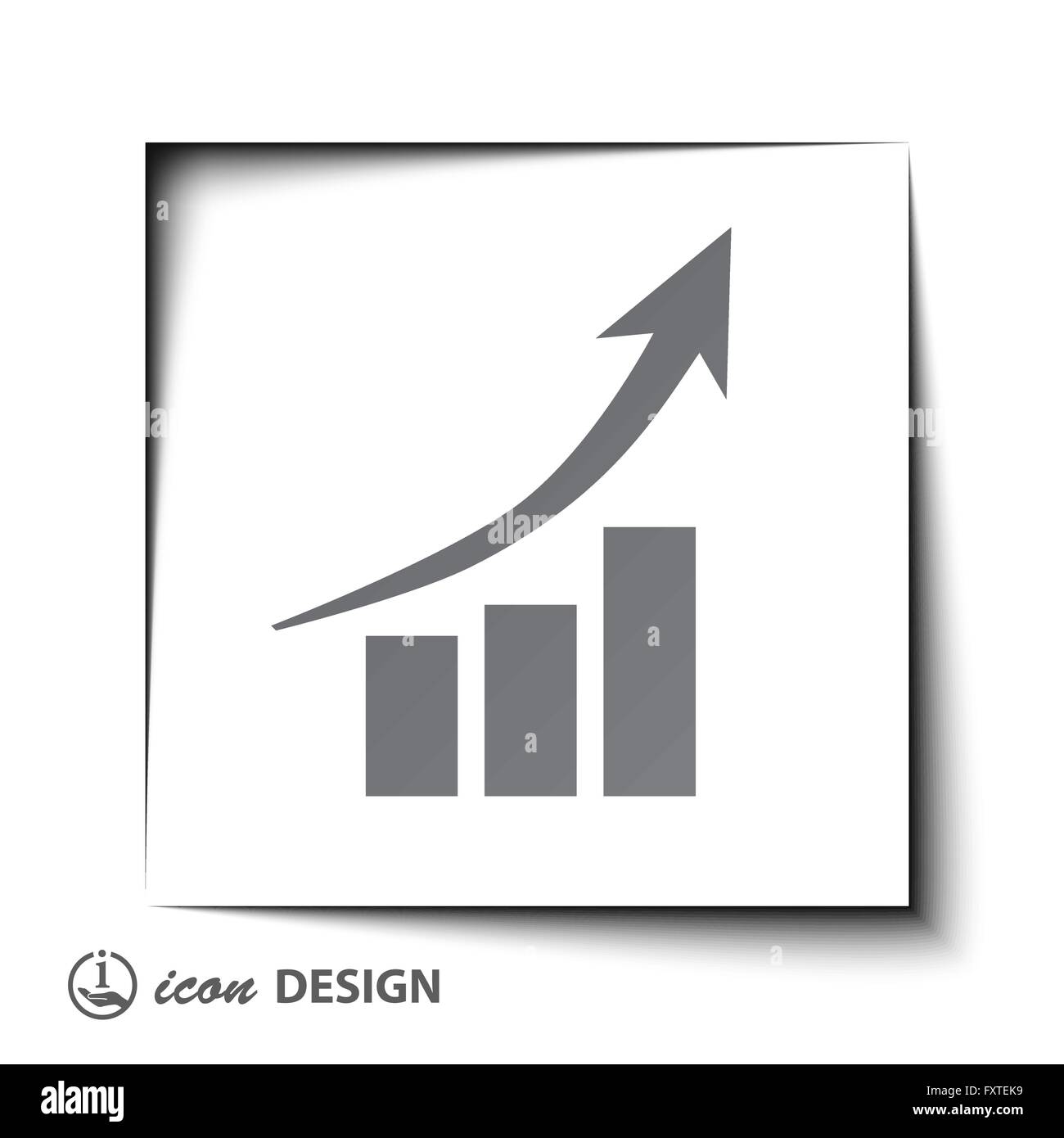 Pictograph of graph Stock Vector Image & Art - Alamy