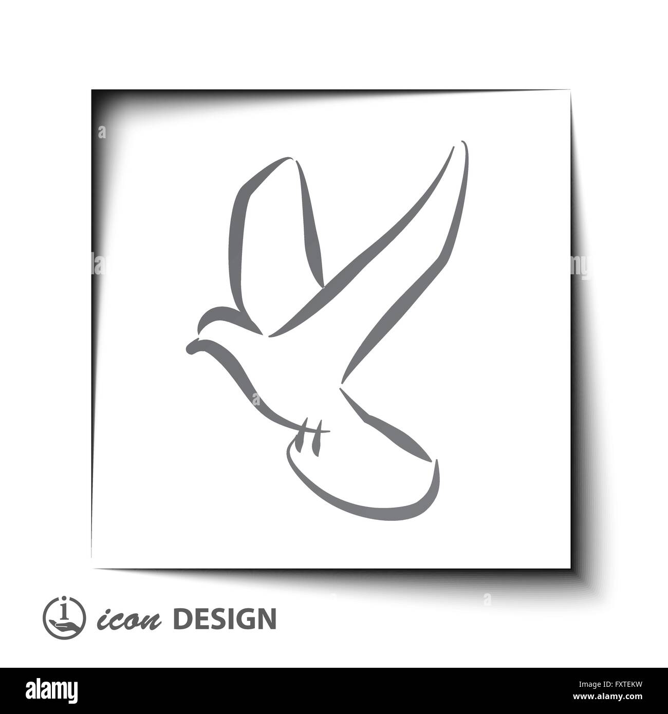 Pictograph of bird Stock Vector Image & Art - Alamy