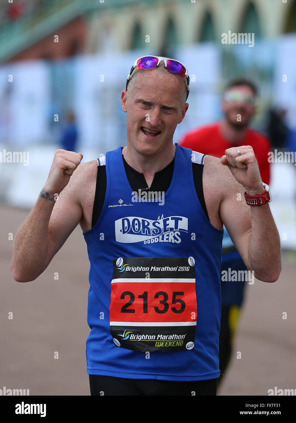 Runners take part in the 2016 Brighton Marathon Stock Photo - Alamy