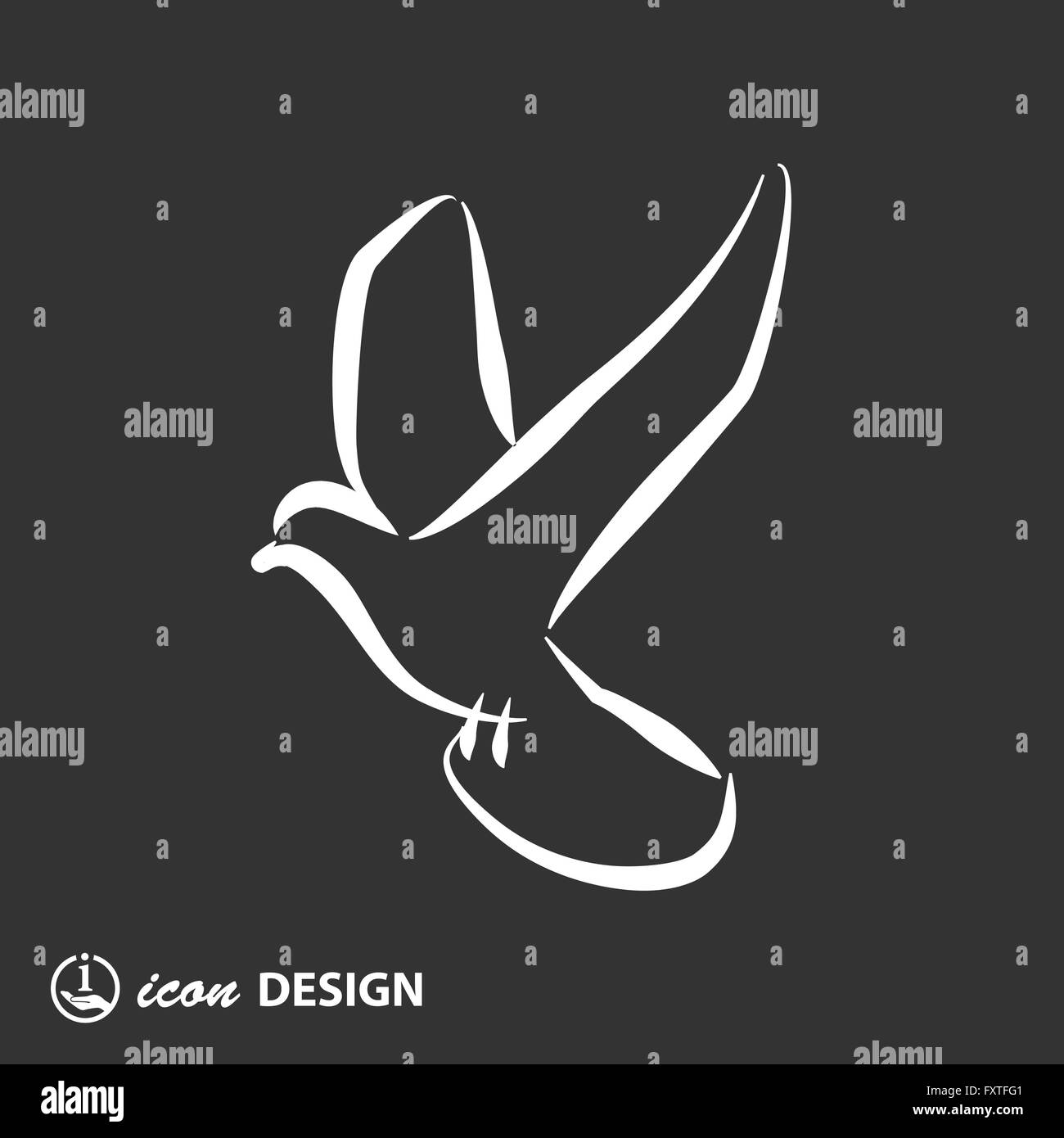 Pictograph of bird Stock Vector Image & Art - Alamy