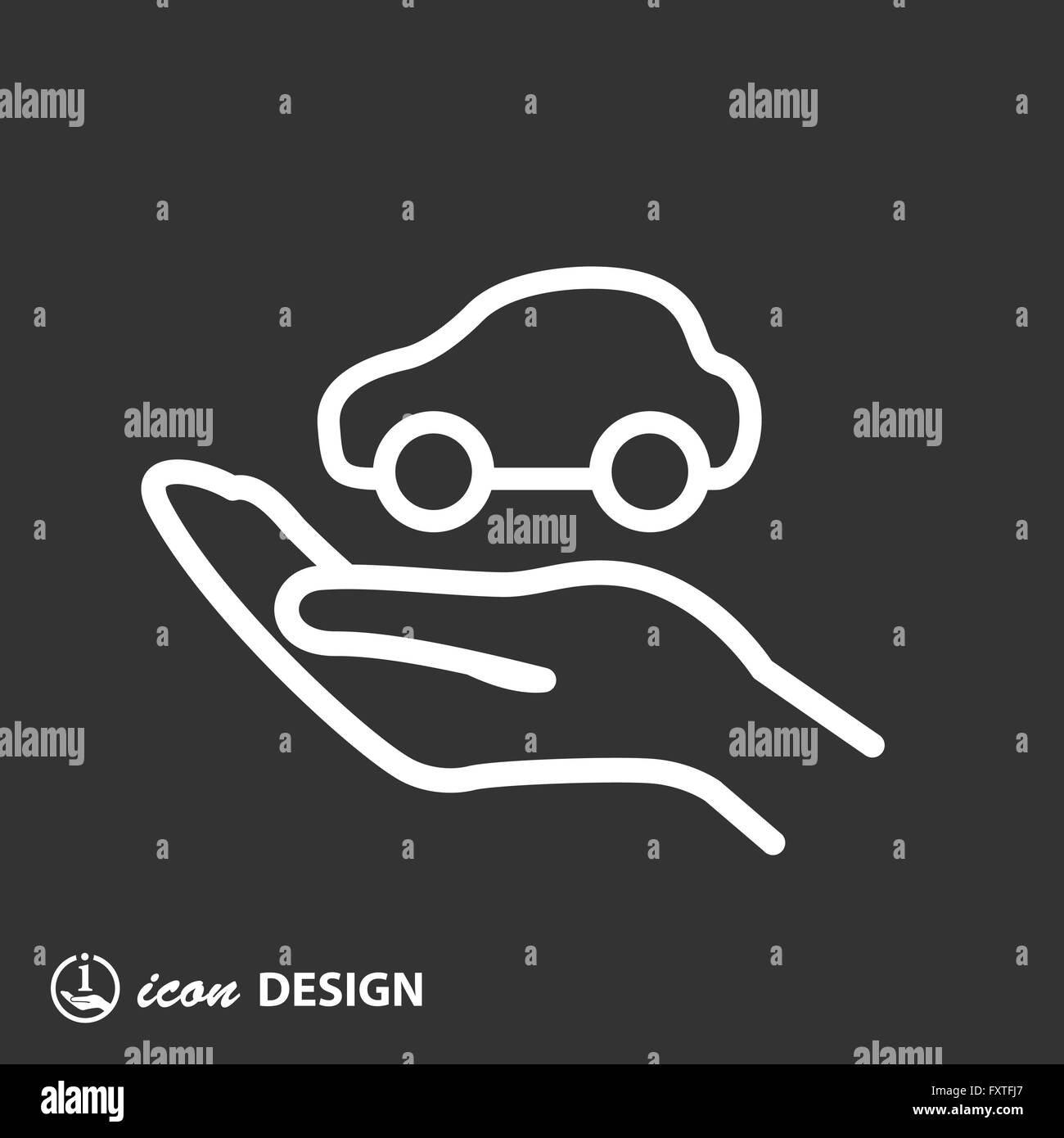 Pictograph of car Stock Vector Image & Art - Alamy