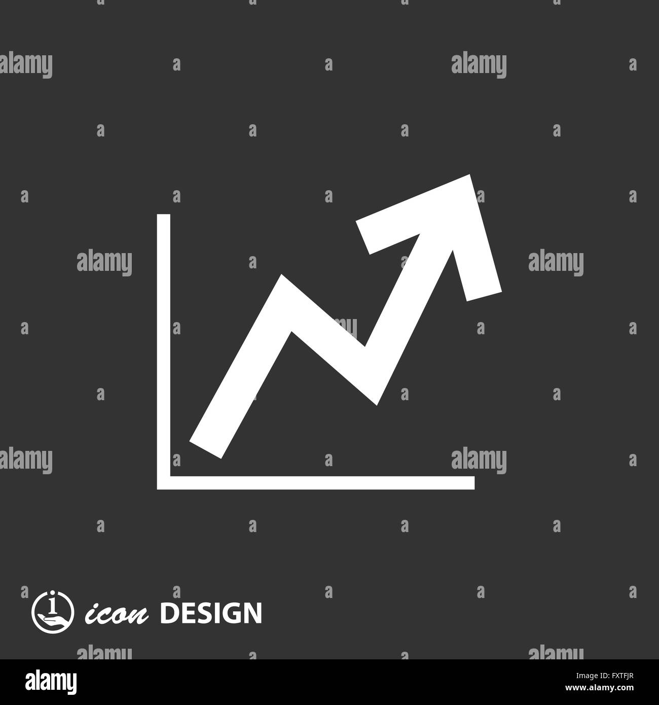 Pictograph of graph Stock Vector Image & Art - Alamy