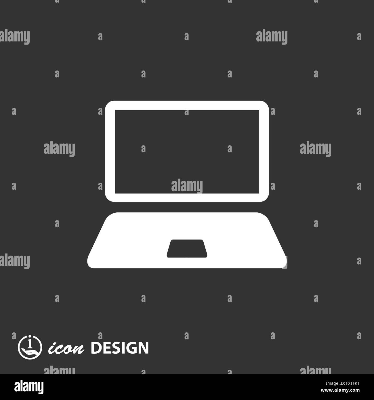 Pictograph of computer Stock Vector Image & Art - Alamy