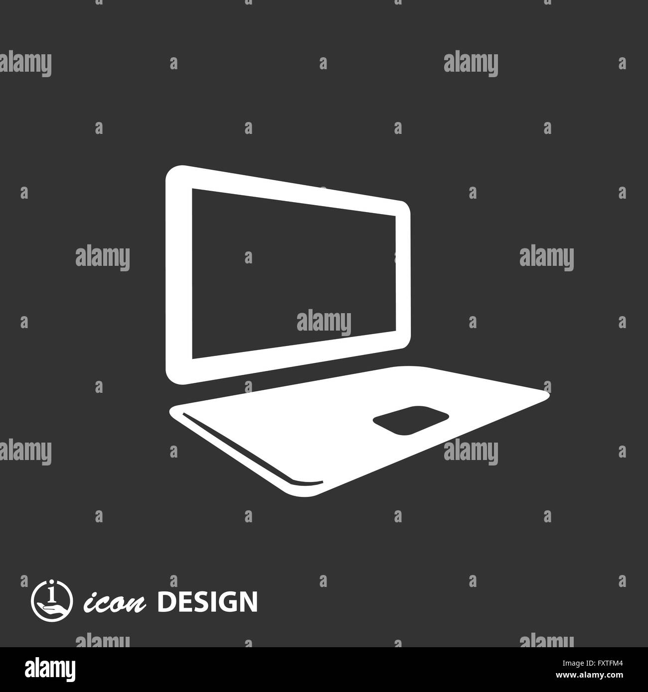 Pictograph of computer Stock Vector Image & Art - Alamy