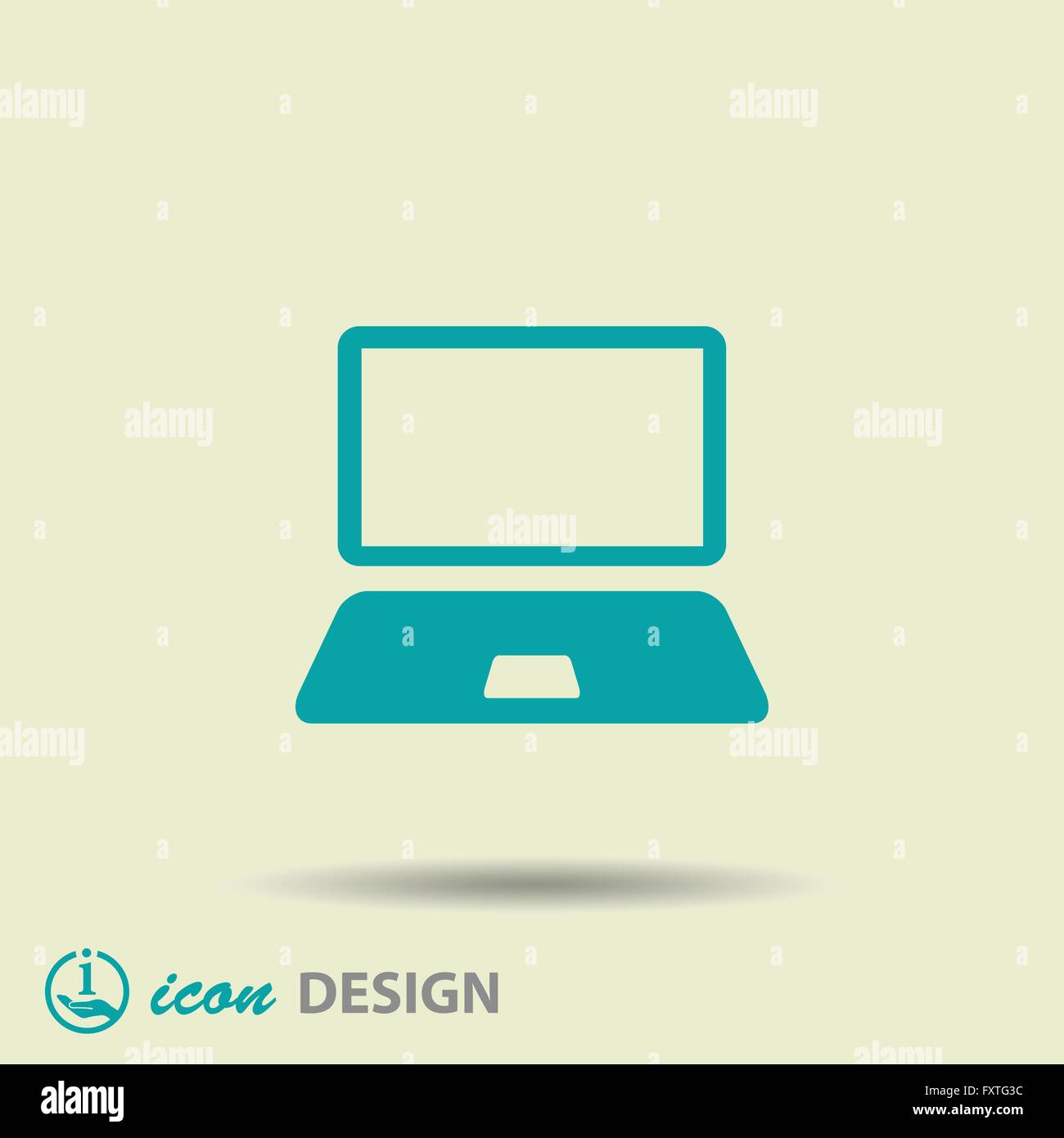 Pictograph of computer Stock Vector Image & Art - Alamy