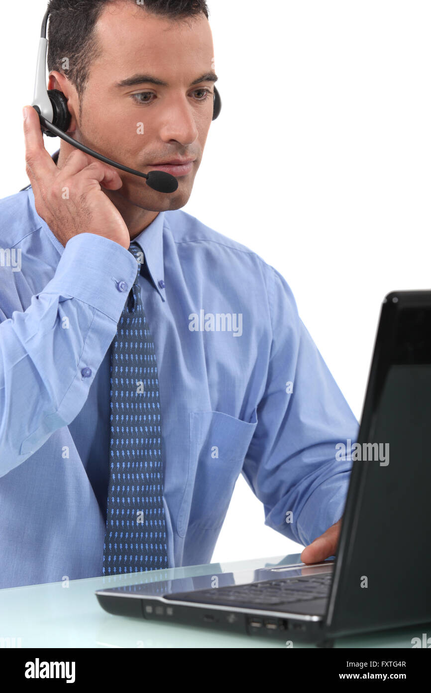 A hard-working professional Stock Photo - Alamy