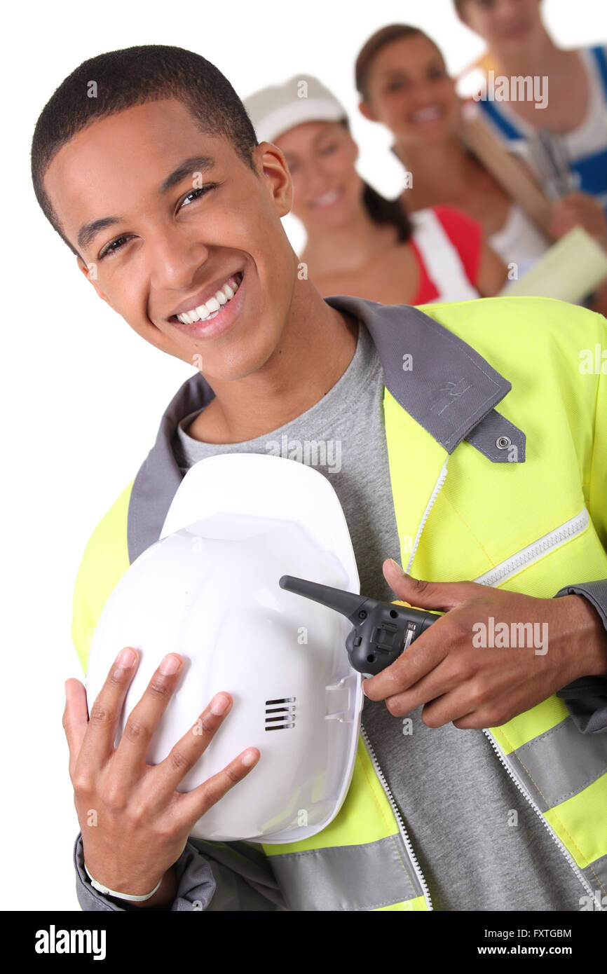 Students in professional training Stock Photo - Alamy