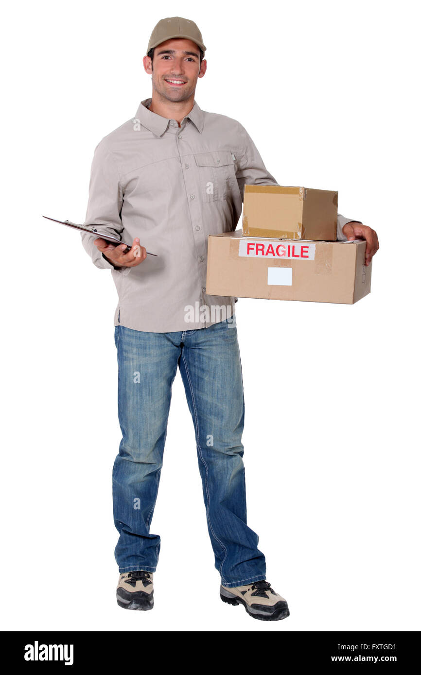 Courier daily Cut Out Stock Images & Pictures - Alamy