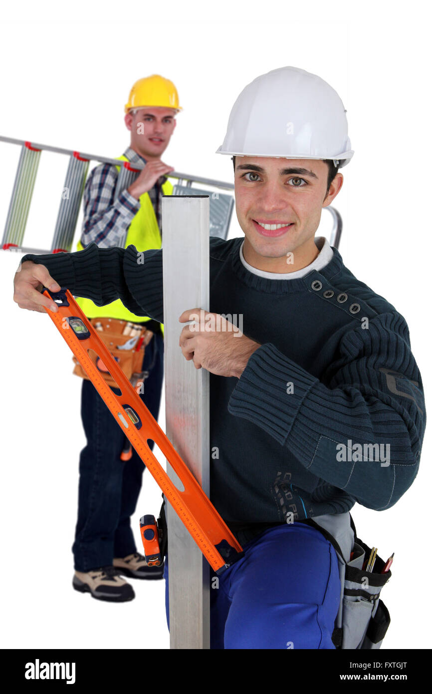 Arriving at work and construction hi-res stock photography and images ...