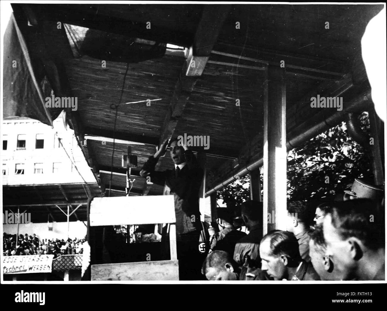 Goebbels speech hi-res stock photography and images - Alamy