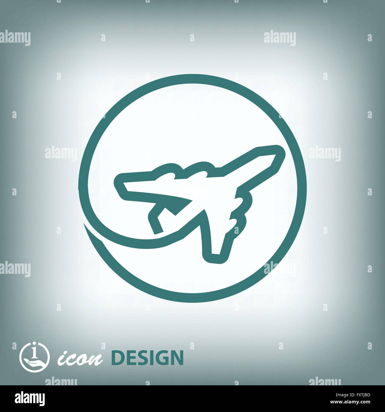 Pictograph of airplane Stock Vector Image & Art - Alamy