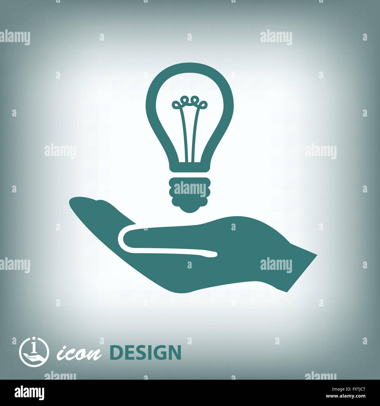 Pictograph of light bulb Stock Vector Image & Art - Alamy