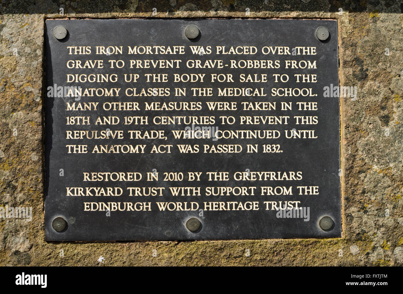 Plaque sign info information hi-res stock photography and images - Alamy