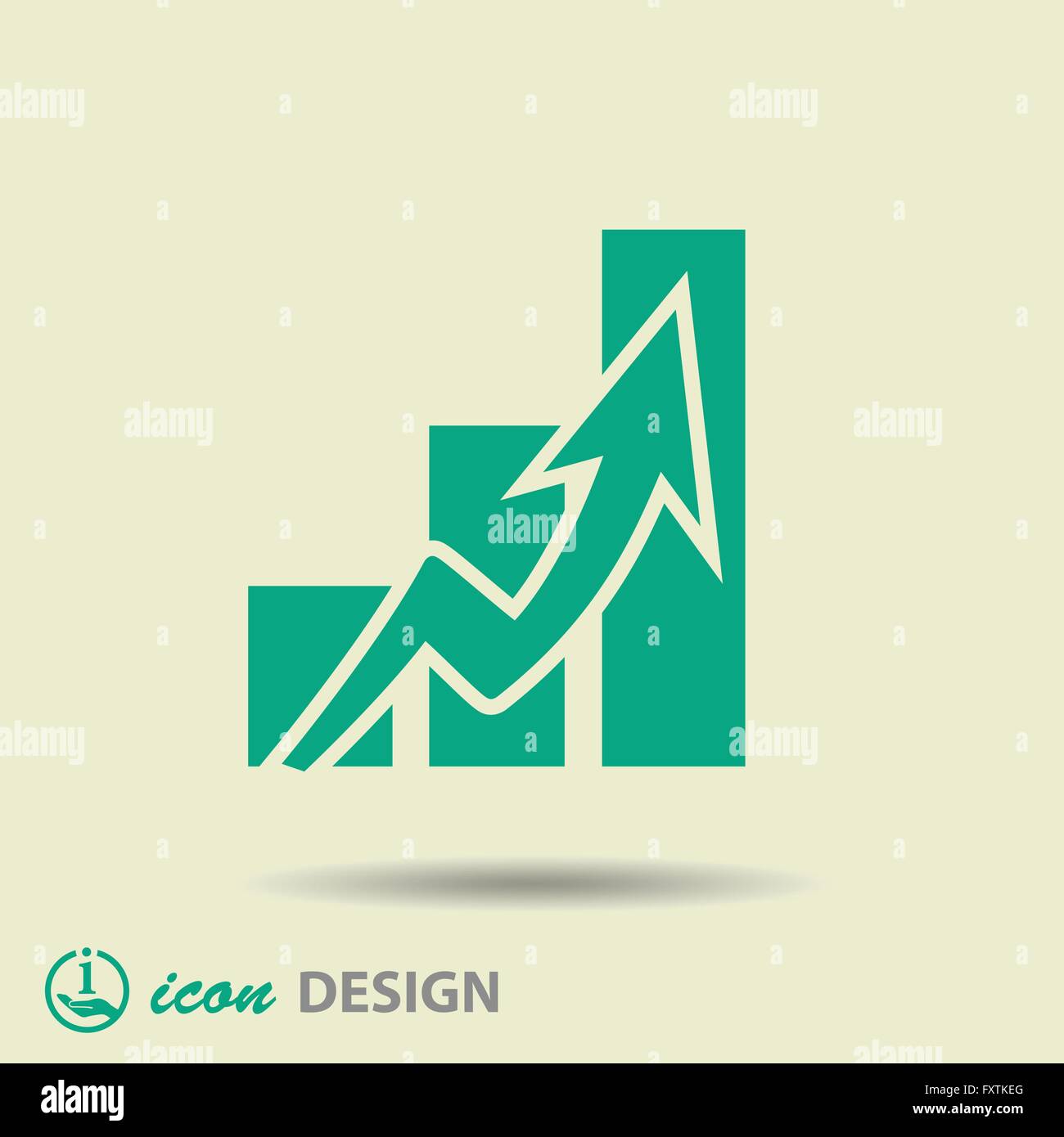 Pictograph of graph Stock Vector Image & Art - Alamy