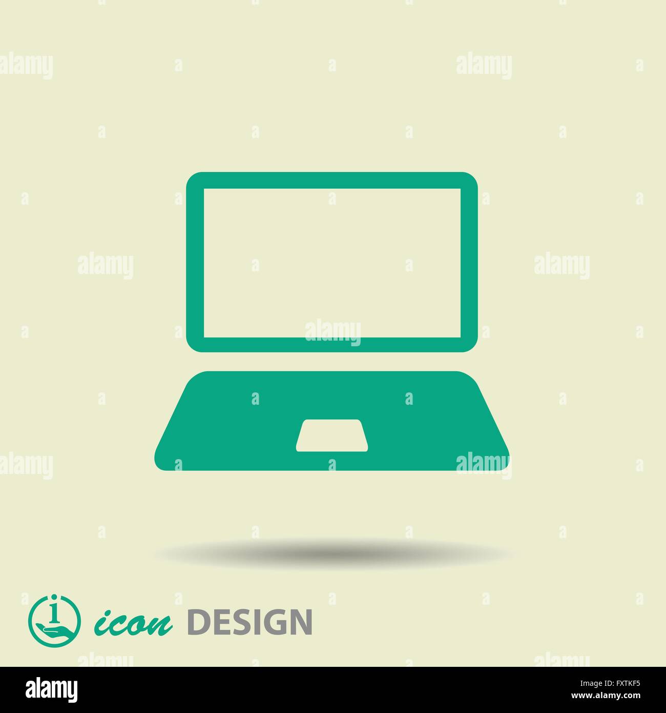 Pictograph of computer Stock Vector Image & Art - Alamy