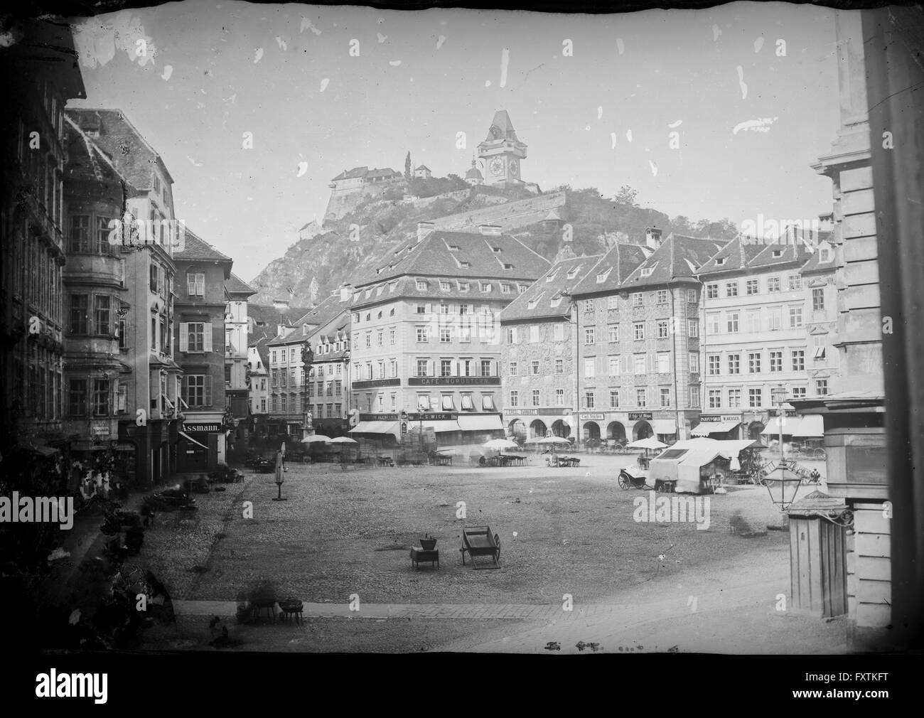 Graz view Black and White Stock Photos & Images - Alamy