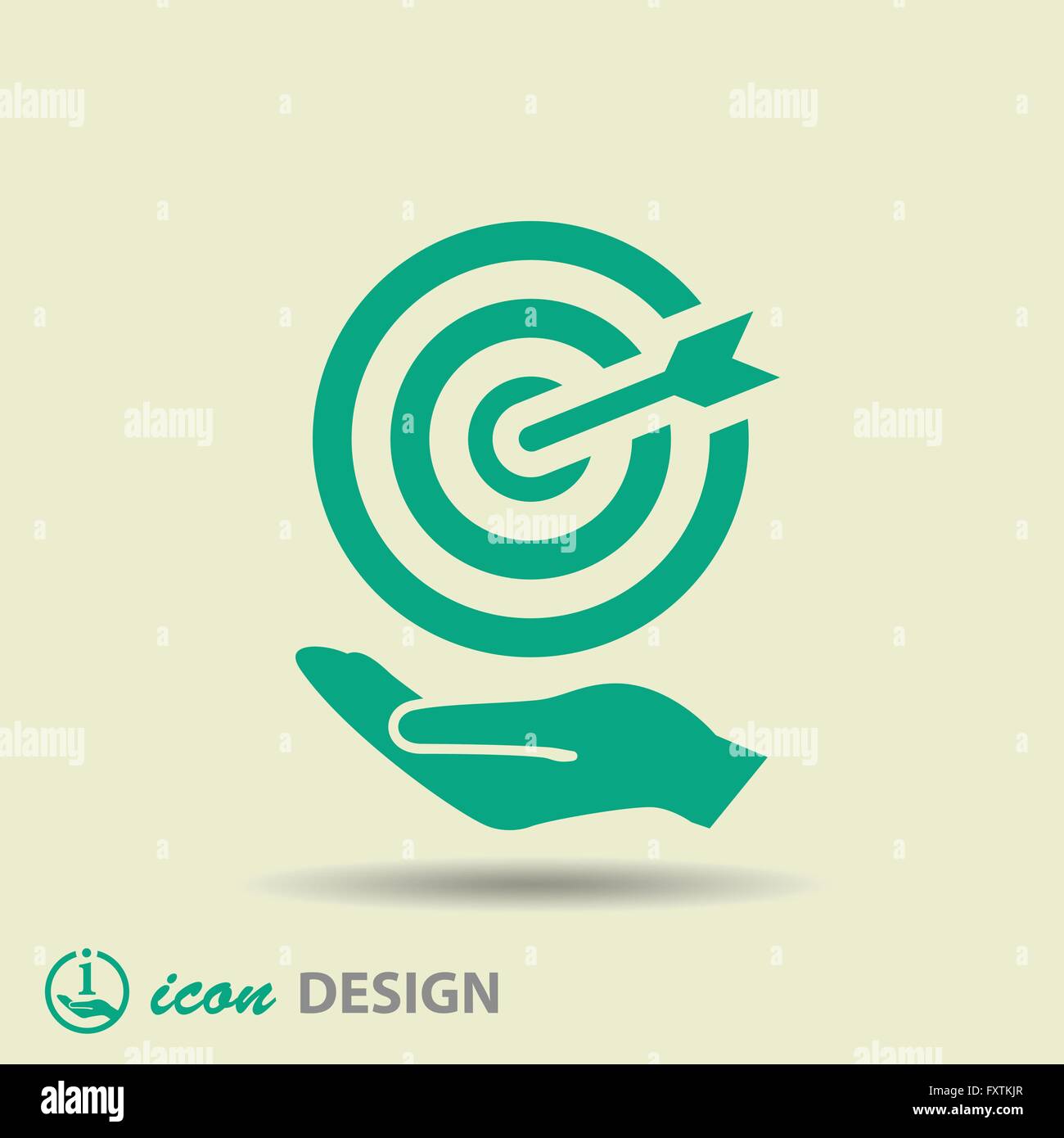 Pictograph of target Stock Vector Image & Art - Alamy