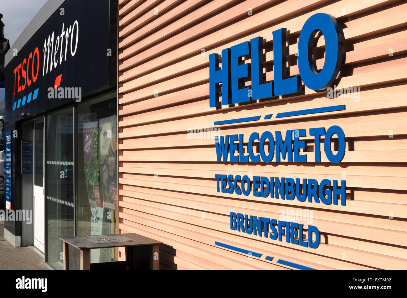 Welcome To Tesco High Resolution Stock Photography and Images - Alamy