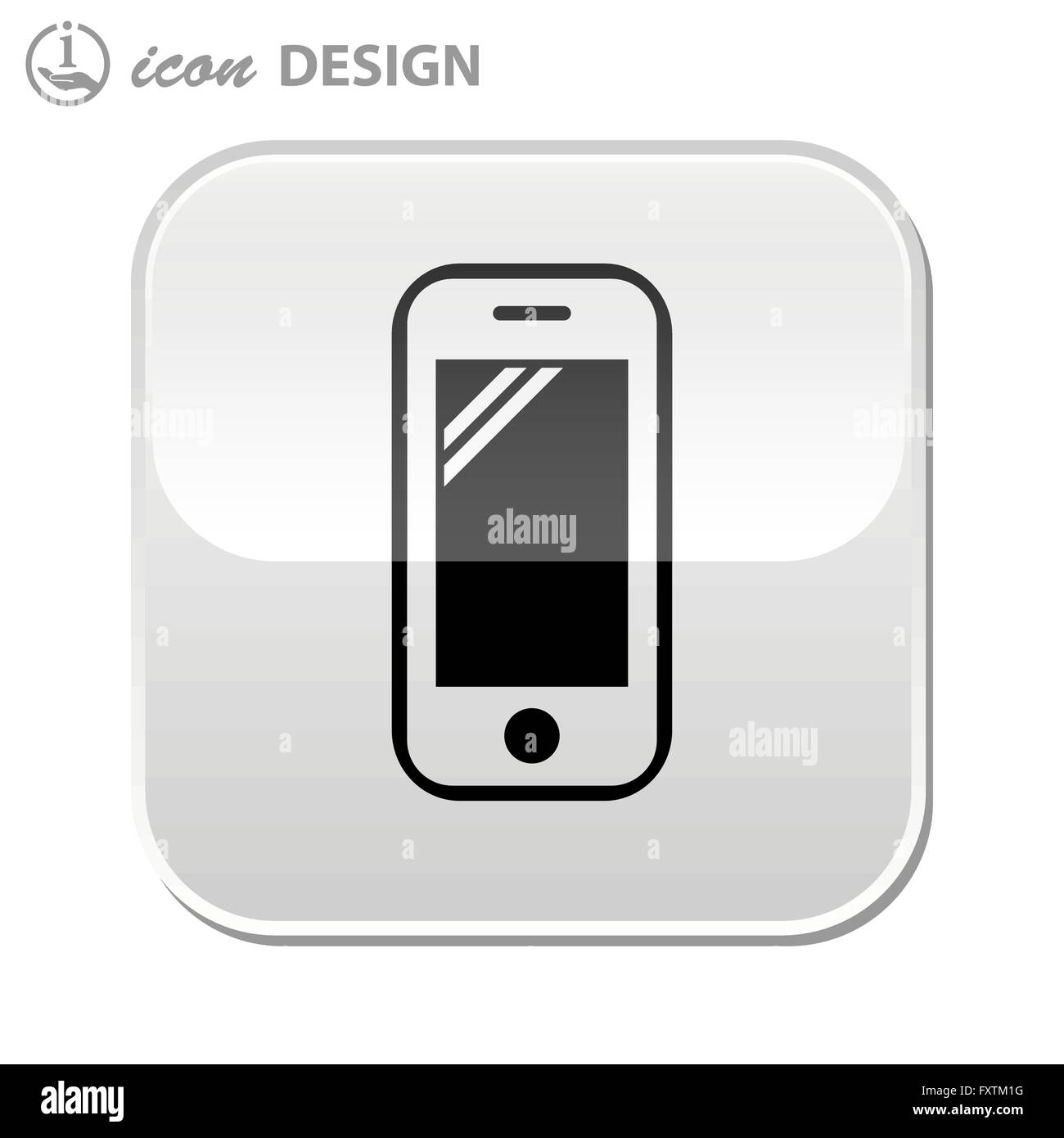 Pictograph of mobile Stock Vector Image & Art - Alamy