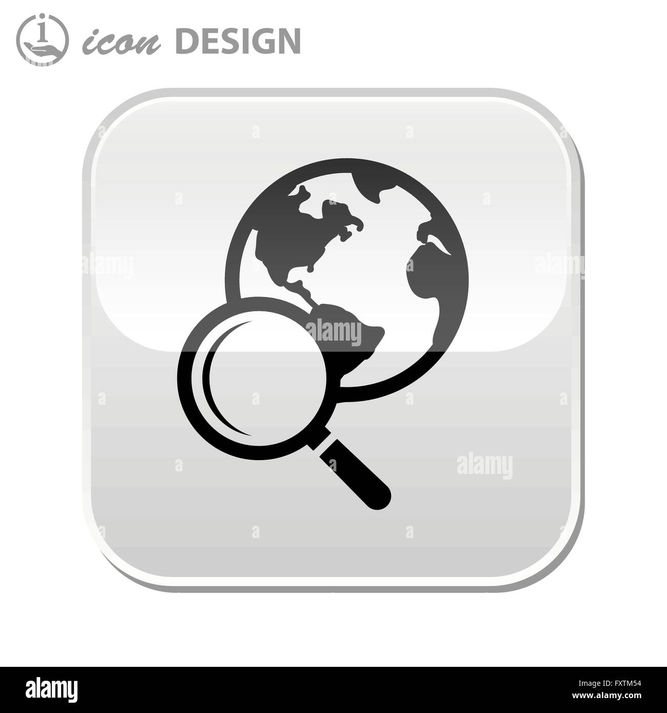 Pictograph of search Stock Vector Image & Art - Alamy