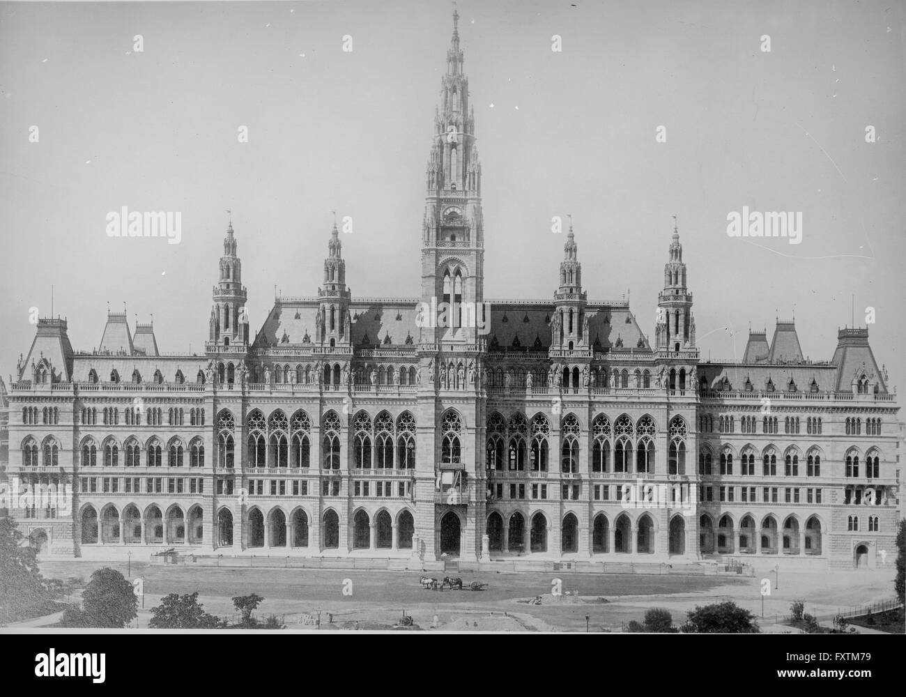 Wien 1, Rathaus Stock Photo - Alamy