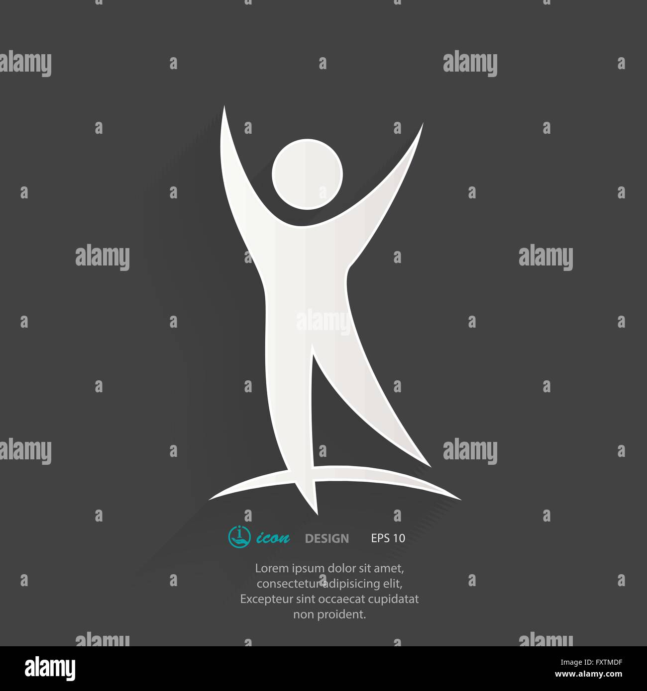 Pictograph of success people Stock Vector Image & Art - Alamy