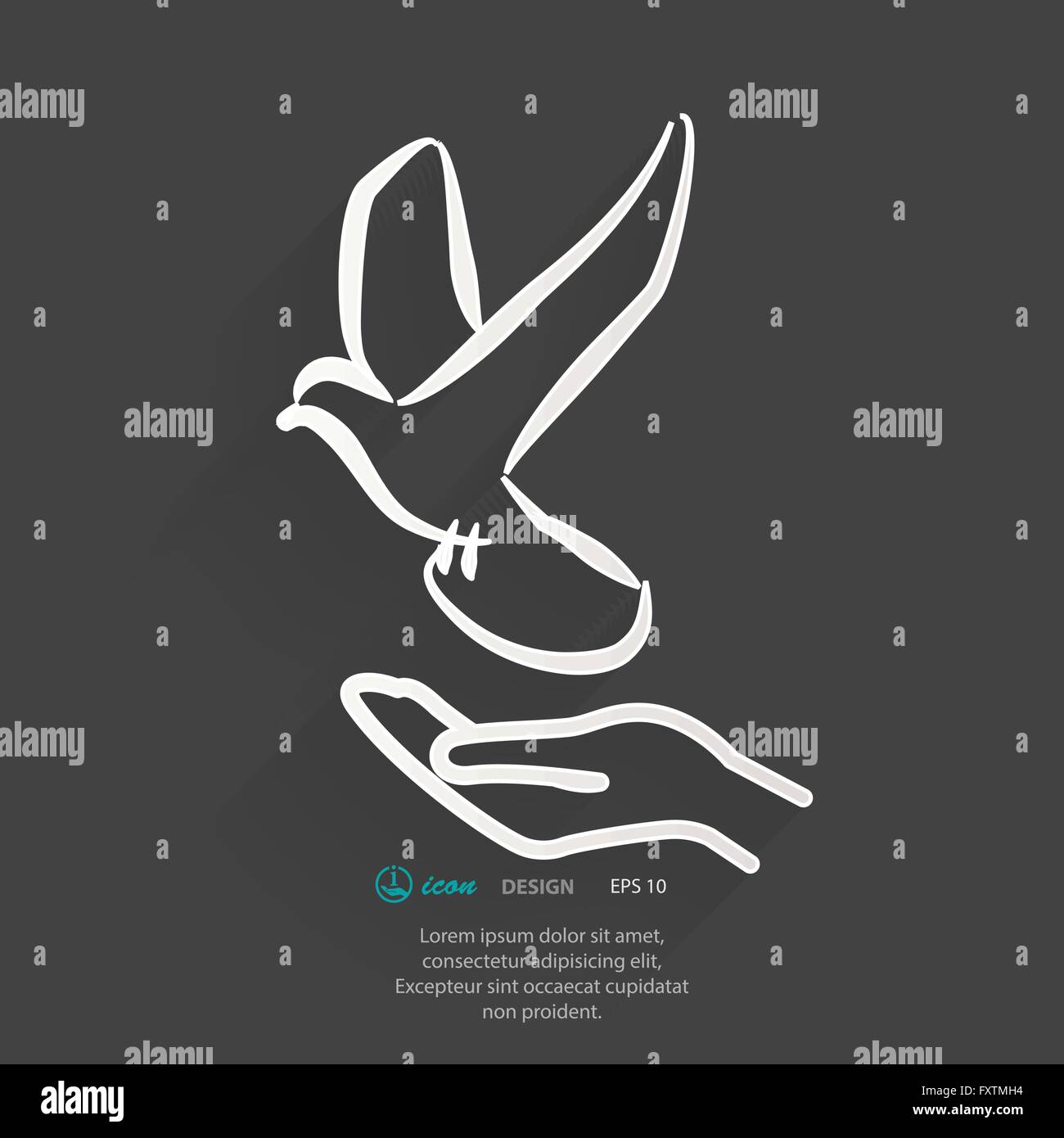 Pictograph of bird Stock Vector Image & Art - Alamy