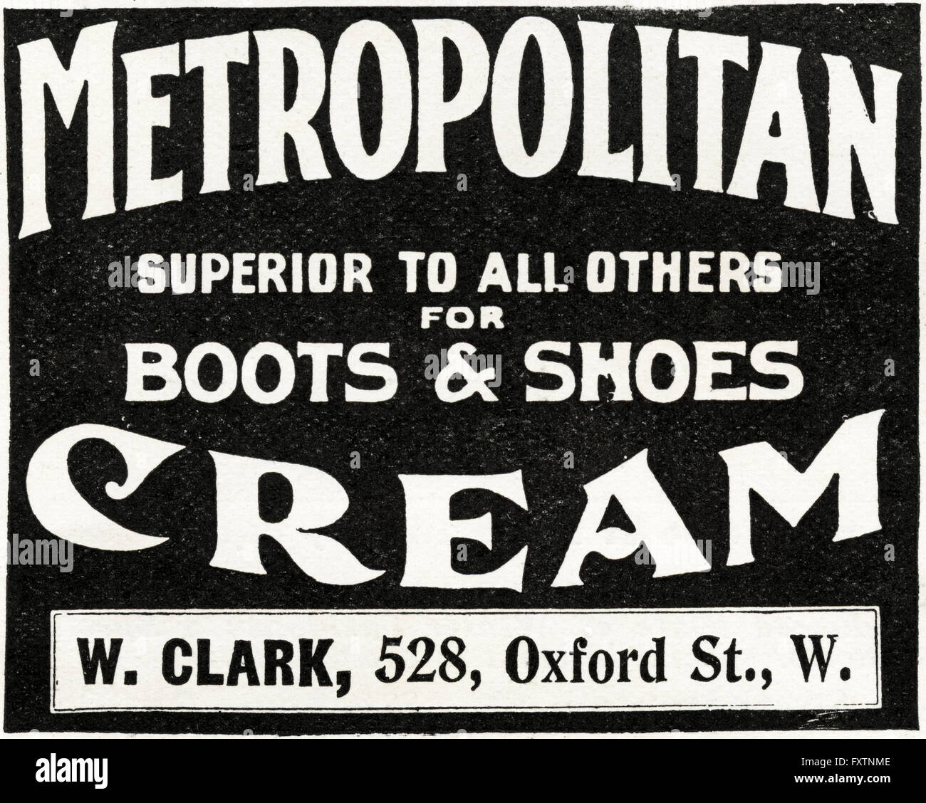 Victorian advertising hi-res stock photography and images - Alamy