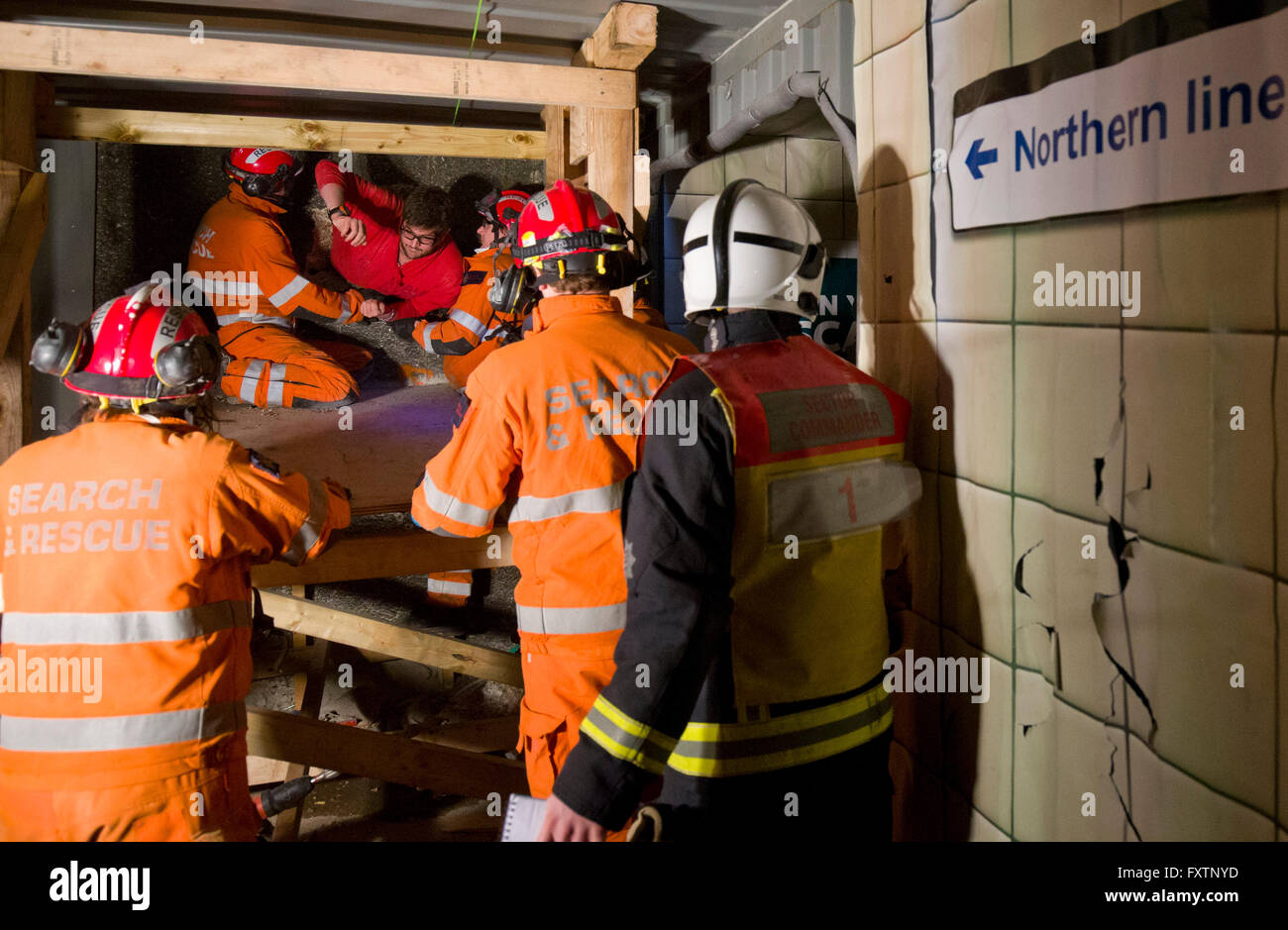 Exercise Unified Response (EUR) training exercise in Dartford. March ...