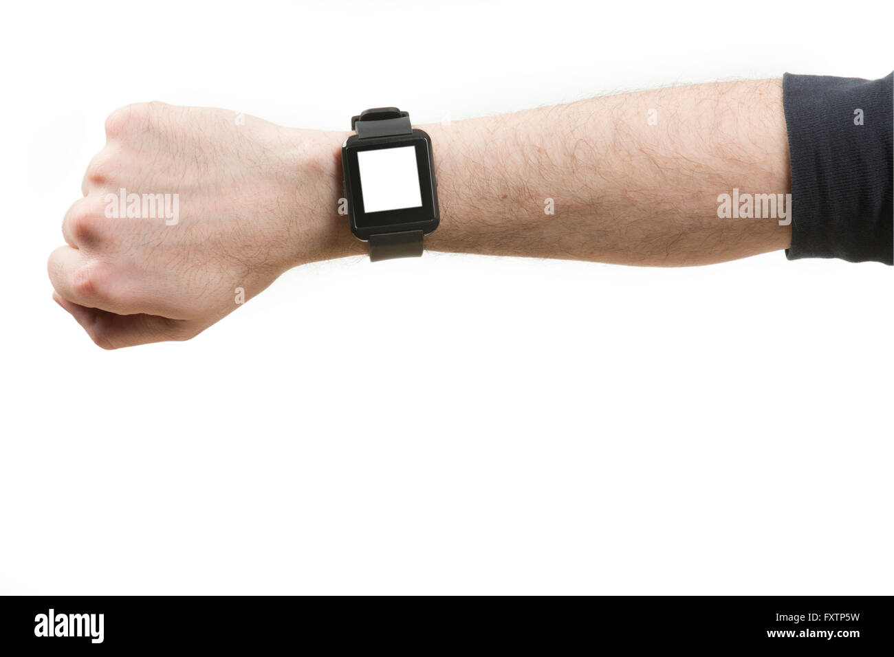 Digital wrist watch isolated on white hi-res stock photography and ...