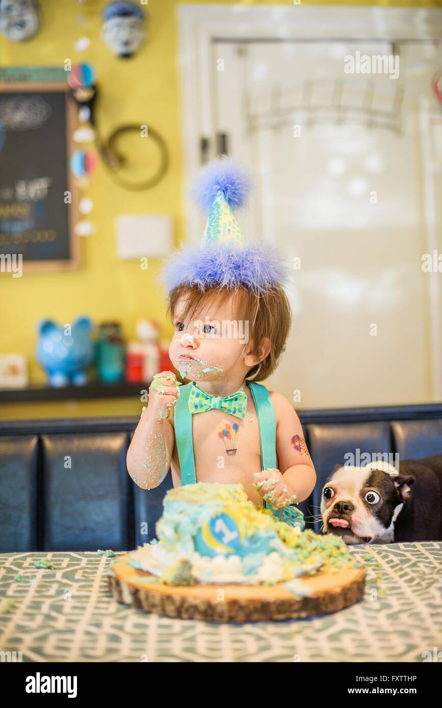 Boys birthday cake hi-res stock photography and images - Alamy