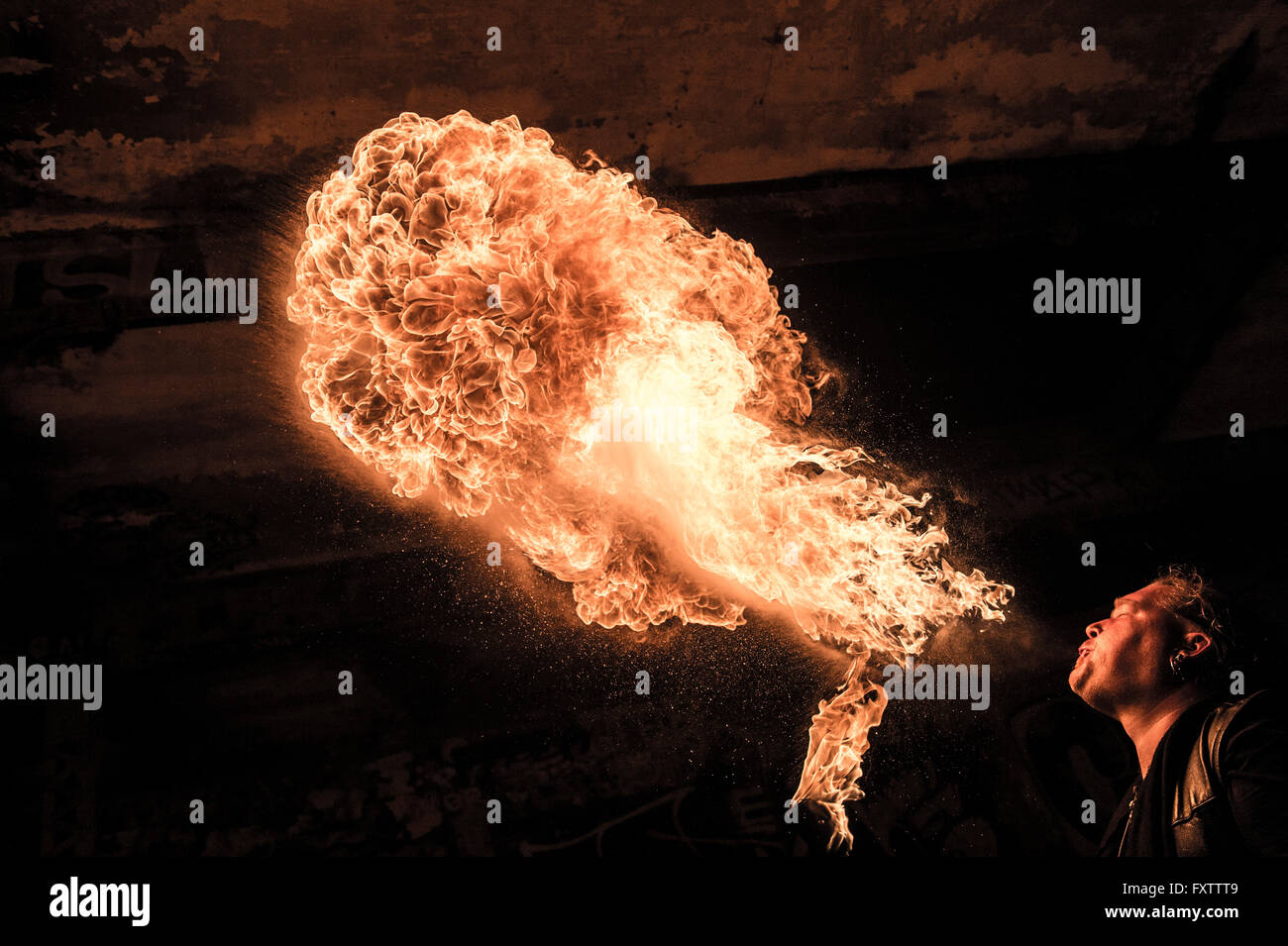 Man breathing outdoors hi-res stock photography and images - Alamy