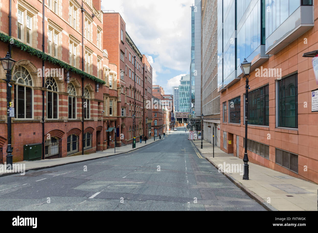Cornwall Street in Birmingham's financial district Stock Photo - Alamy