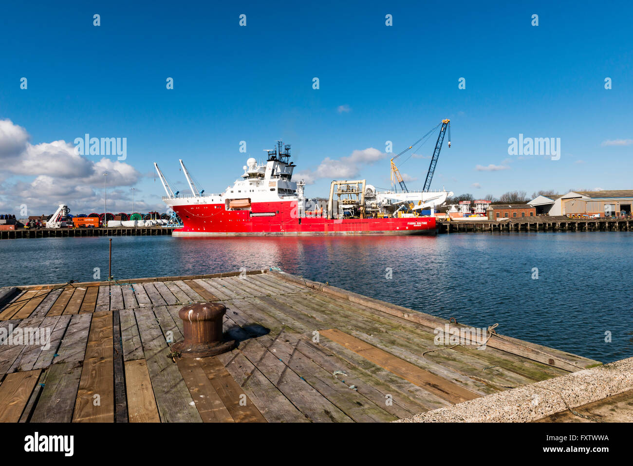 Port of Blyth Stock Photo - Alamy