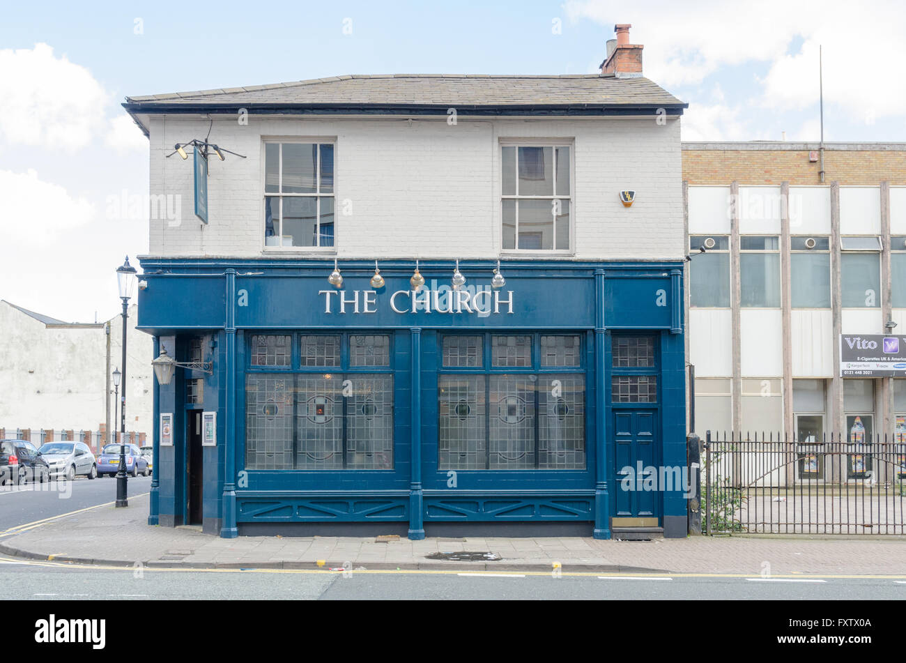 The Church public house in Great Hampton Street, Hockley, Birmingham ...
