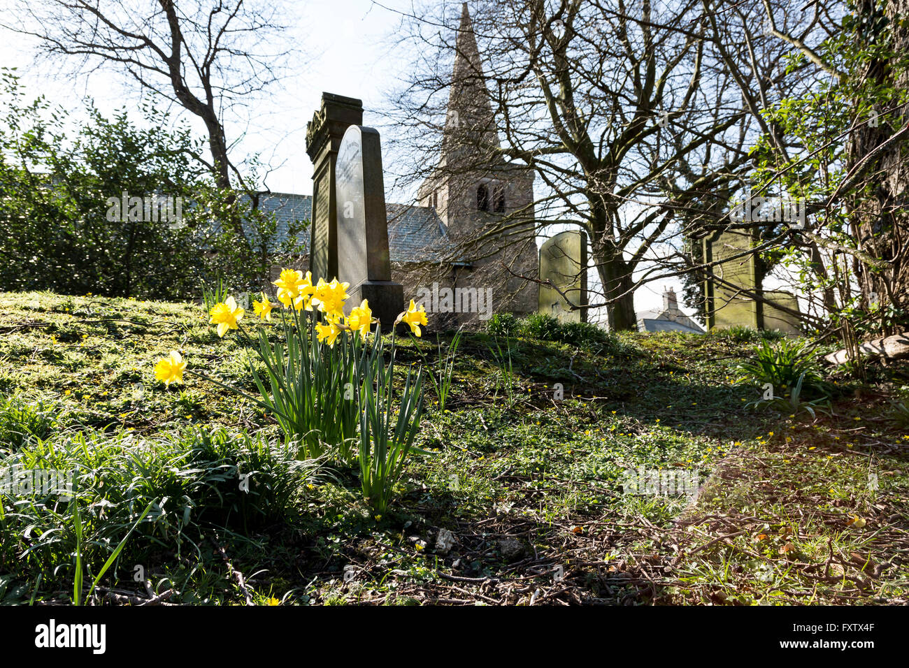 Church of St Lawrence Stock Photo - Alamy