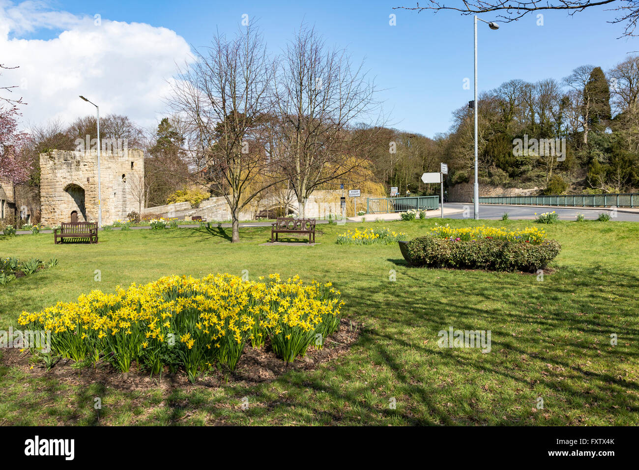 Warkworth in spring hi-res stock photography and images - Alamy