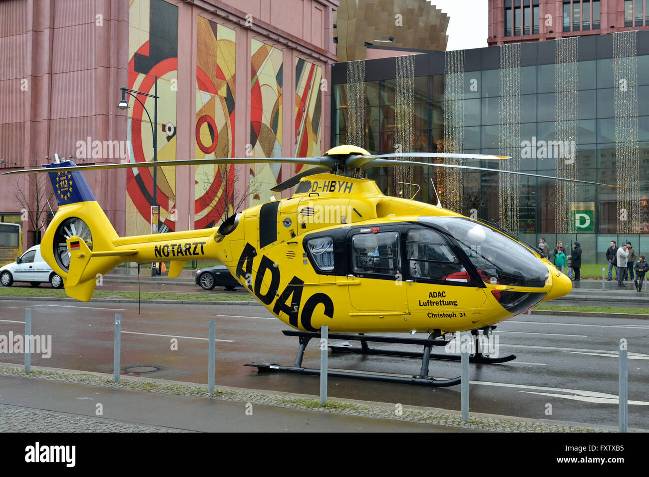Adac rescue helicopter hi-res stock photography and images - Alamy